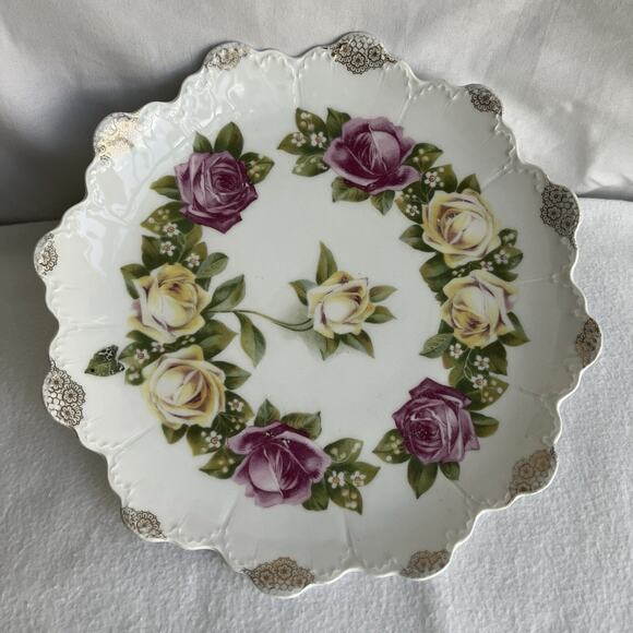 Rosenthal | Accents | Rosenthal Malmaison Bavaria Handpainted Roses ...